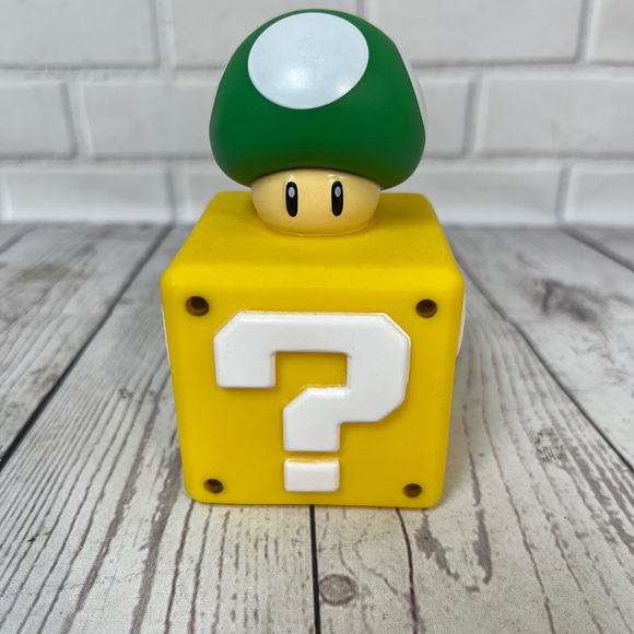 Toys | Super Mario Bros 217 Exclusive 45 1up Mushroom Paladone Block ...